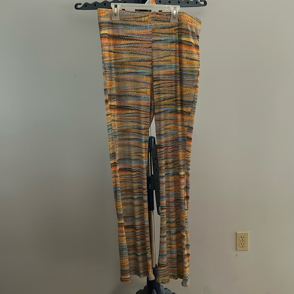 wild fable | Pants & Jumpsuits | Wild Fable Mesh Flared Yoga Pants ...